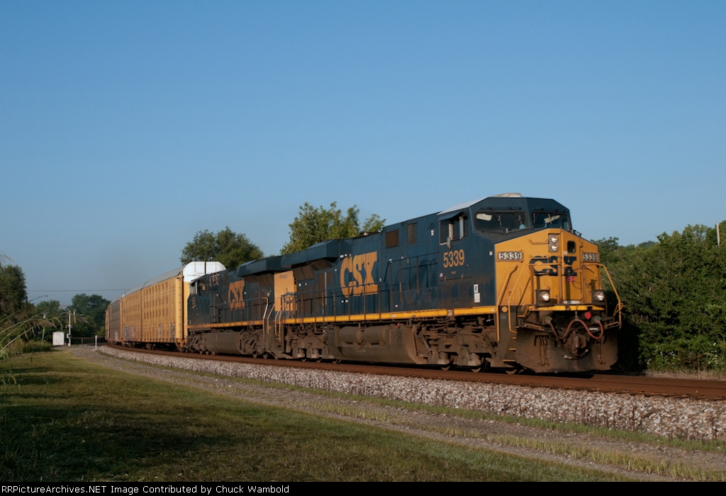 CSX 5339 Northbound at MP 54